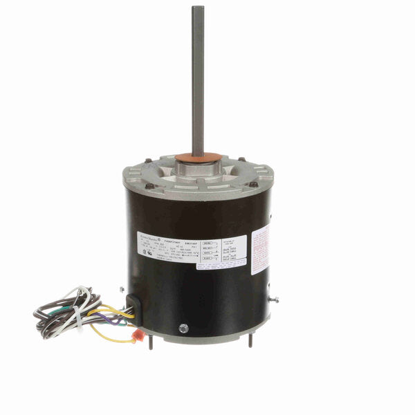 Century Condenser Fan ECM Motor, 825 RPM, 1/2 HP, 208-230 V, 48 Frame ...