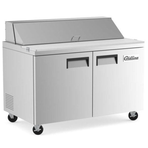 Coldline SP48 48" Refrigerated Sandwich Prep Table with Cutting Board ...