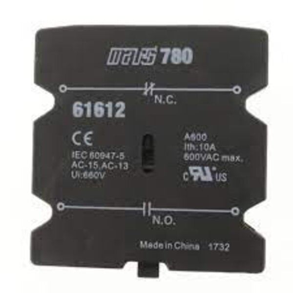 MARS 61612 780 Definite Purpose Contactor 1 NO+1NC Auxilary – Supply Shop
